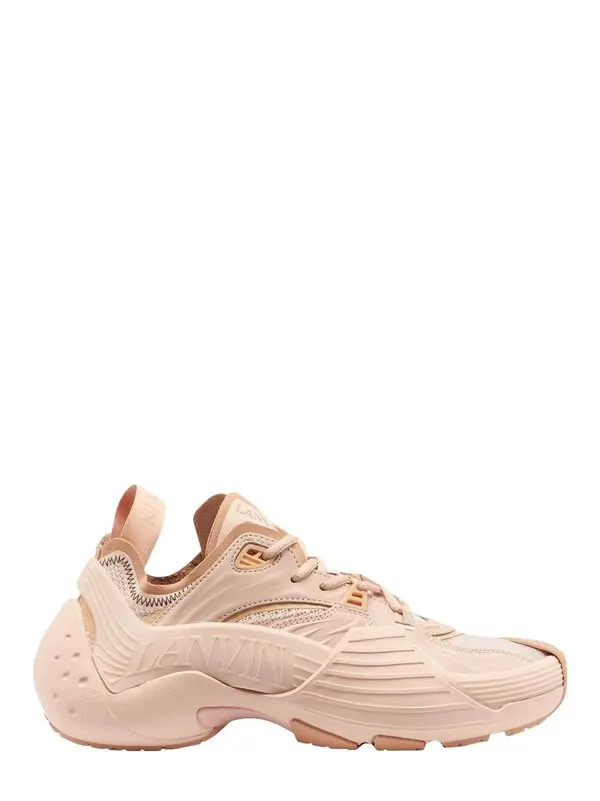 LANVIN Mesh Flash-x Sneakers - Cream