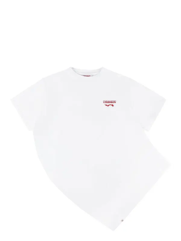 CHARLES JEFFREY Topsy Turvy Tee - White