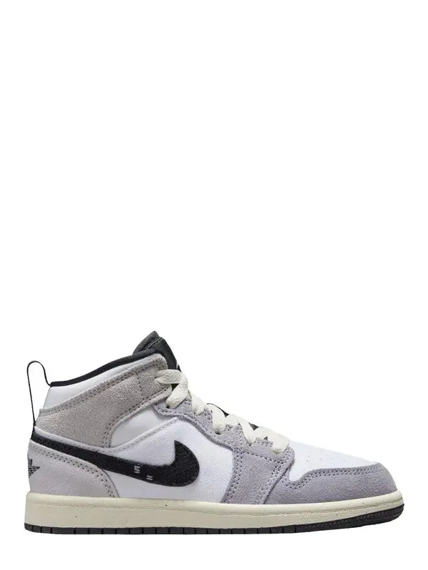 JORDAN 1 Mid Se Craft Ps Sneakers - Grey