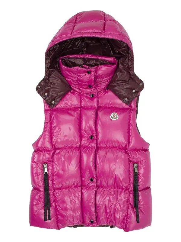 Moncler Luzule Puffer Vest - Pink