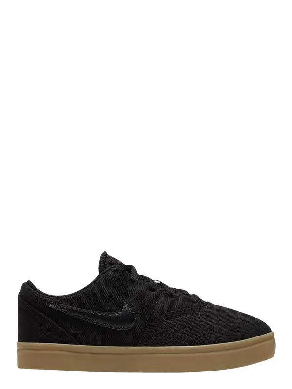 Nike Check Canvas Sb Ps Gum - Black
