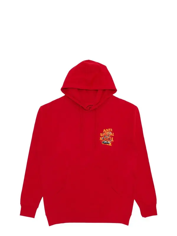 ANTI SOCIAL SOCIAL CLUB No Sympathy Hoodie - Red