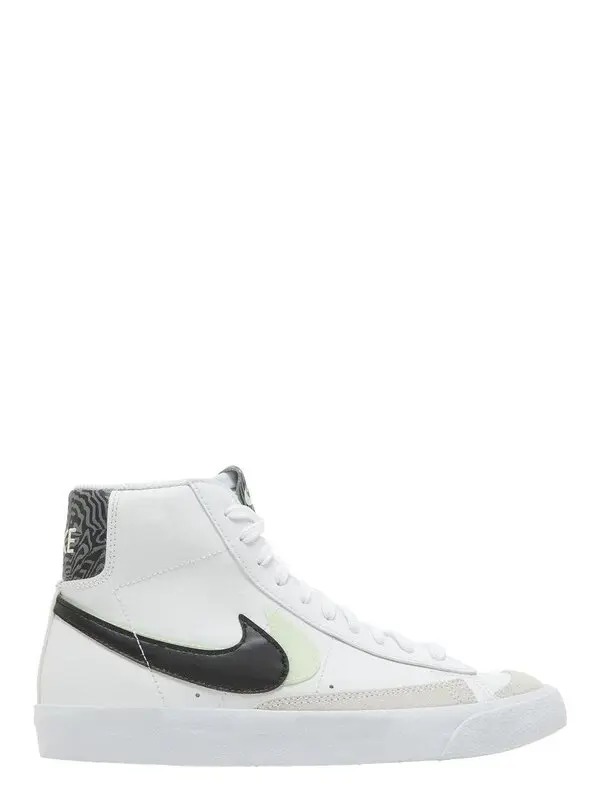Nike Blazer Mid '77 Se Gs Double Swoosh Sneakers - White