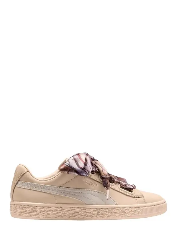 PUMA Basket Heart Mimicry Sneakers - Cream