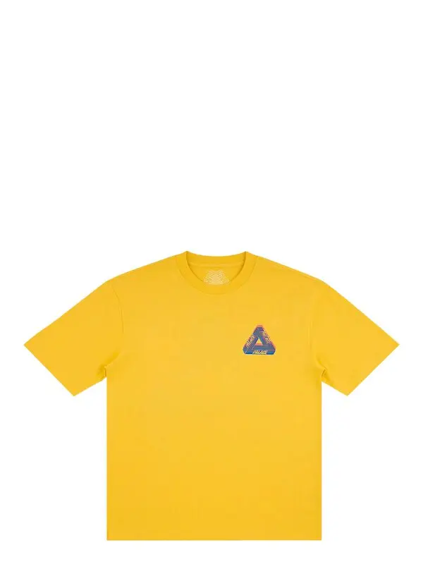 PALACE Tri-ferg Colour Blur T-shirt - Yellow