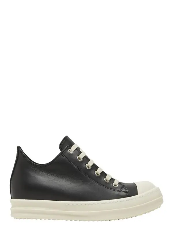 Rick Owens Edfu Low Top Sneakers - Black