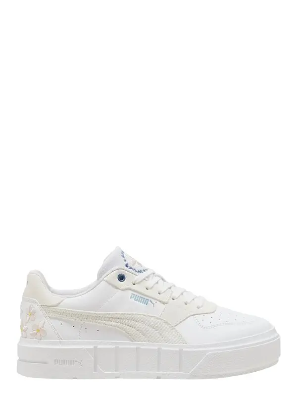 PUMA Cali Court Embroidery Sneakers - White
