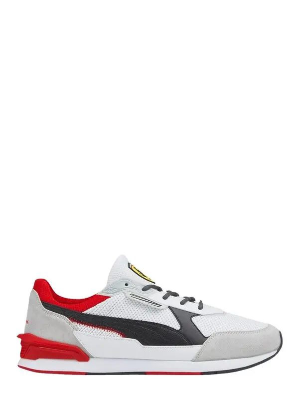 PUMA Scuderia Ferrari X Low Racer Sneakers - White