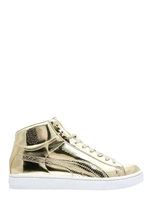 PUMA Undefeated 24k Mid High-top Sneakers - Gold