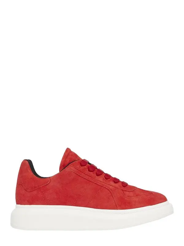 Alexander McQueen Oversized Retro Sneakers - Red
