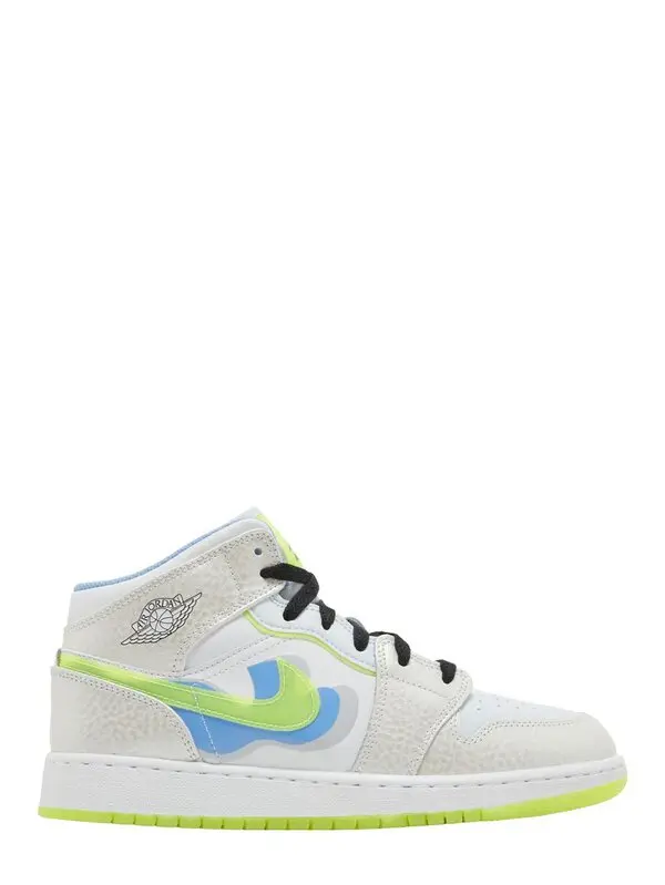 JORDAN 1 Mid Se Gs Sneakers - White