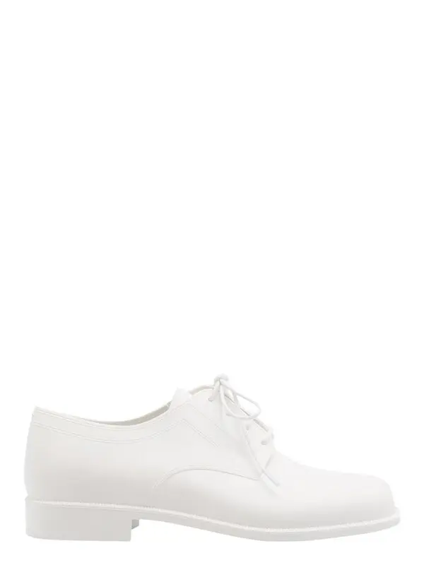 MAISON MARGIELA Tabi Lace-up Oxford - White