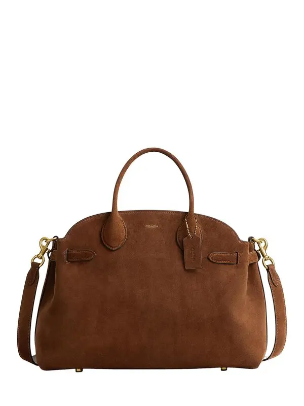 COACH Soft Empire Carryall Bag 40 - Brass/warm Brown