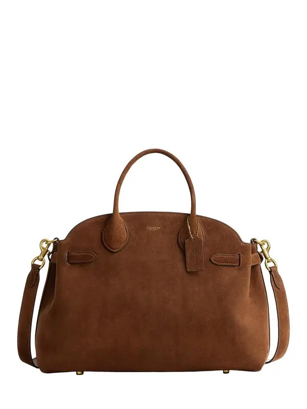 COACH Soft Empire Carryall Bag 40 - Brass/warm Brown