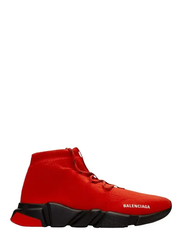Balenciaga Speed Trainer Lace-up - Red
