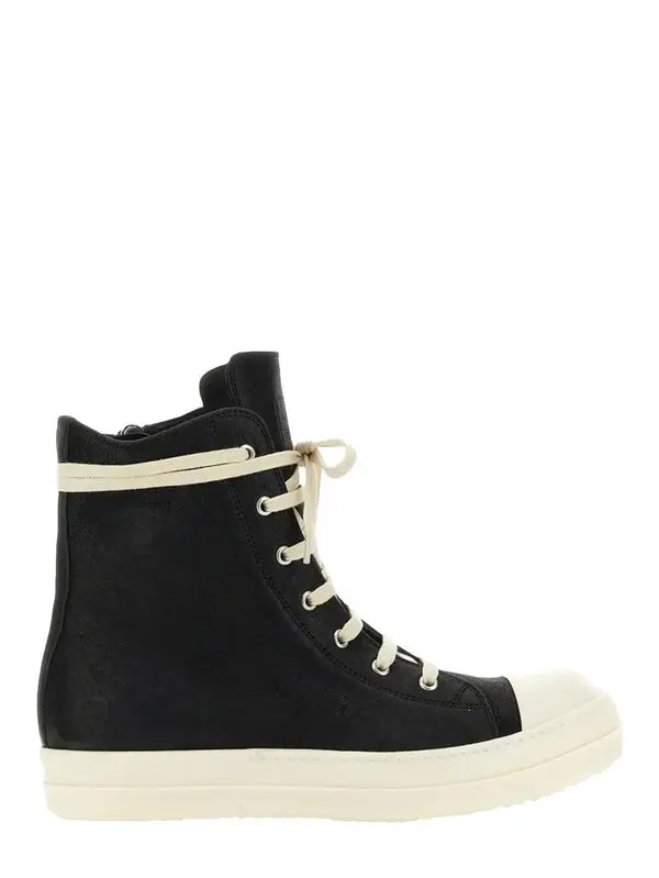 Rick Owens Lido Sneakers - Black