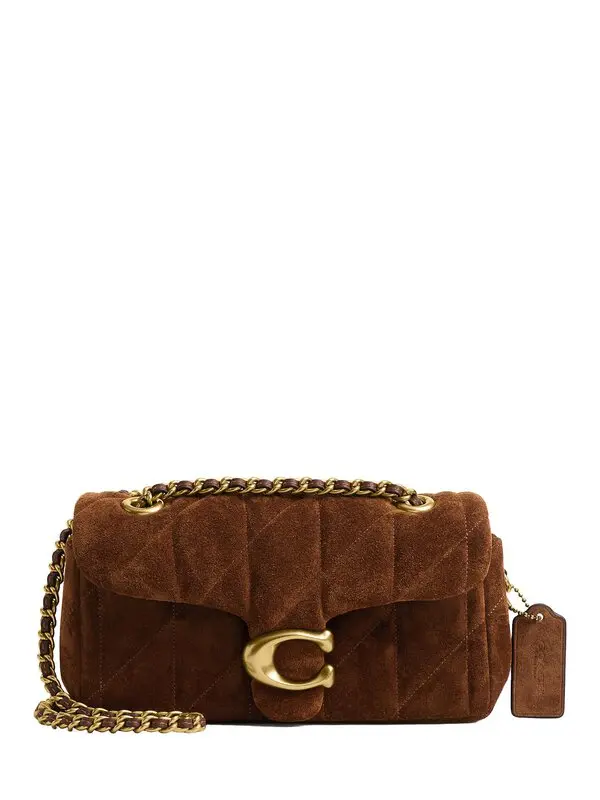 COACH® Tabby Shoulder Bag 20 With Quilting - Brass/warm Brown