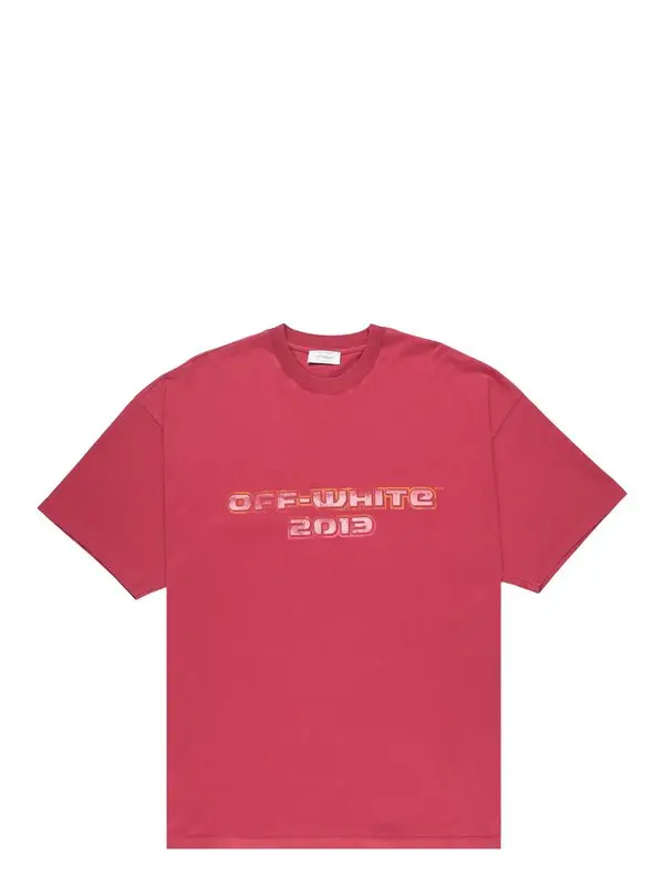 Off-White Digit Bacchus Over T-shirt - Red