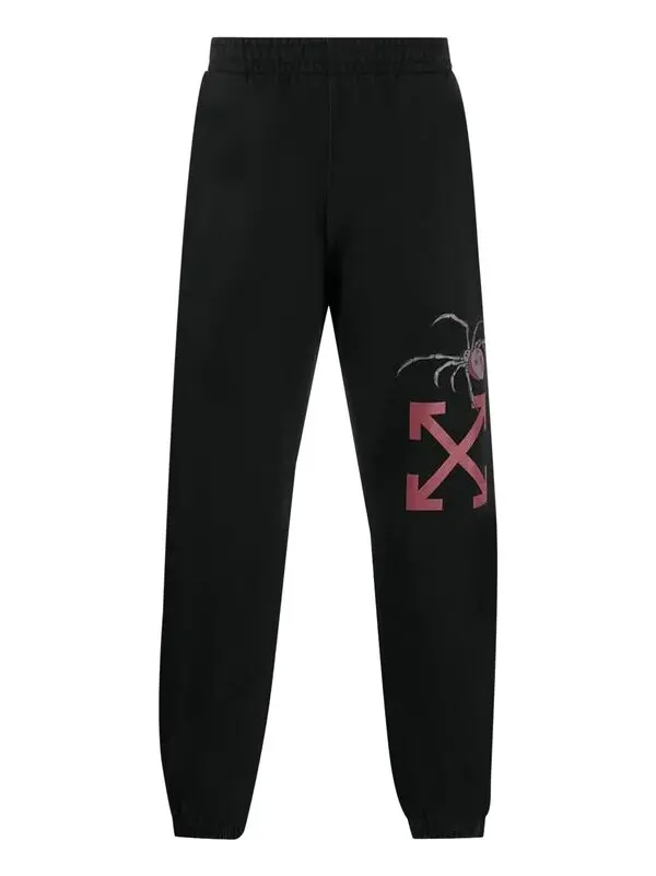 Off-White Arachno Arrow Short Sweatpant - Black