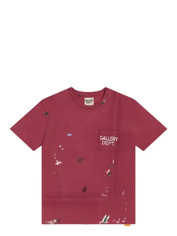 GALLERY DEPT. Vintage Logo Painted Tee - Red