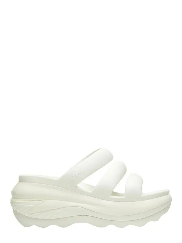 CROCS Mega Crush Triple Strap Sandals - Cream