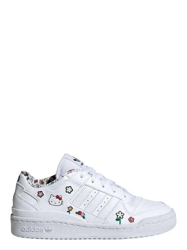 Adidas Hello Kitty X Forum Low J 'floral' Sneakers - White