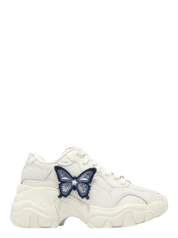 PUMA Pulsar Wedge Butterfly Sneakers - Cream