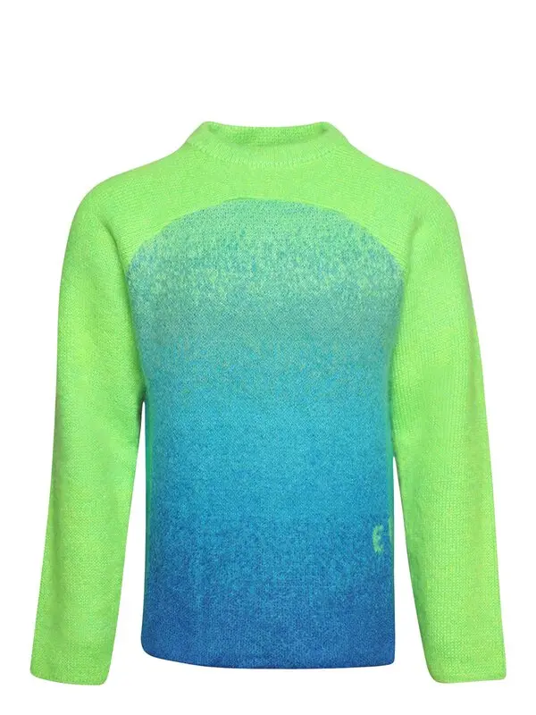 ERL Gradient Rainbow Sweater - Green