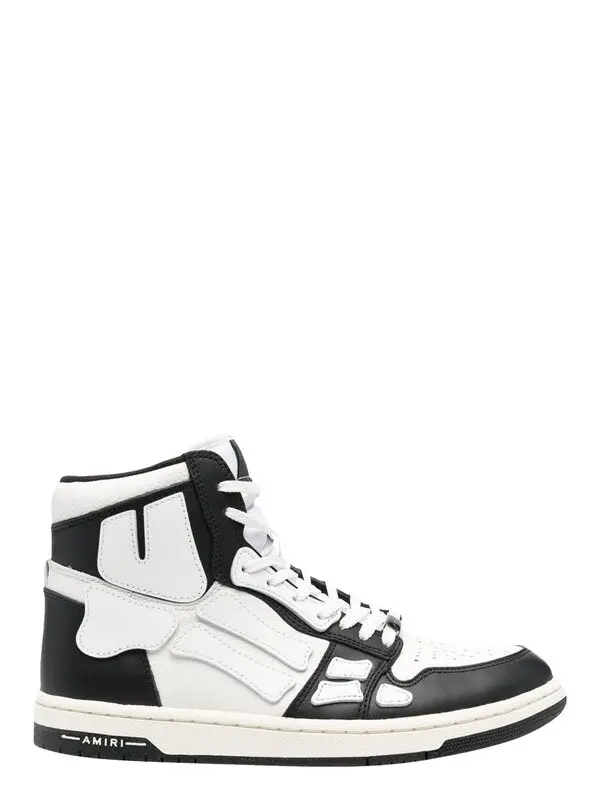 Amiri Skel Top High-top Sneakers - Black