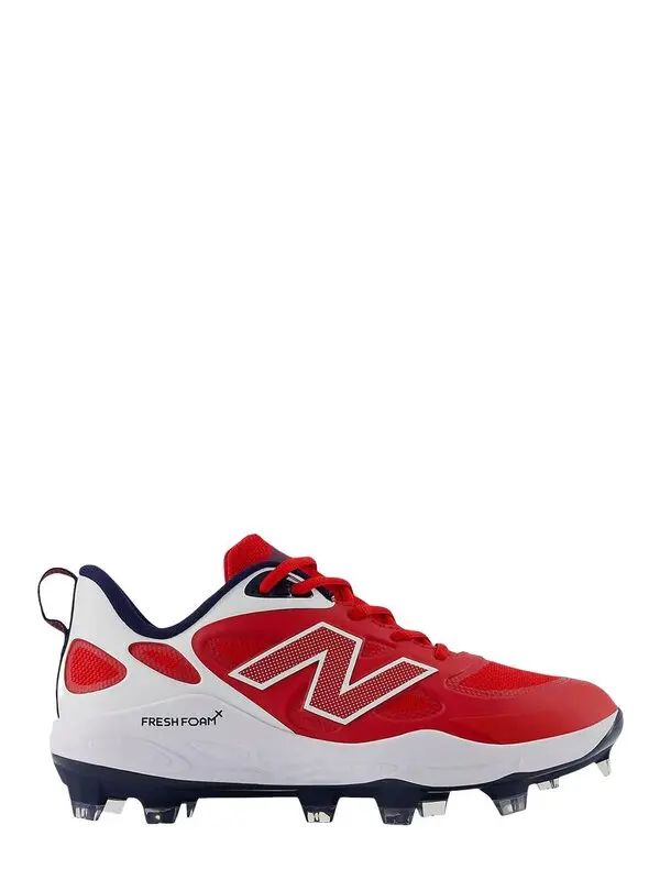 NEW BALANCE Fresh Foam Velo V4 Molded Softball Cleats - Red