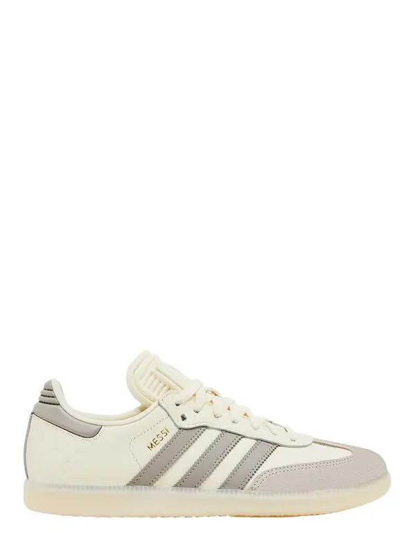 Adidas Lionel Messi X Samba Indoor Sneakers - Cream