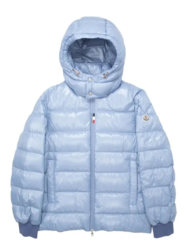 Moncler Cuvellier Shiny Puffer Jacket - Blue