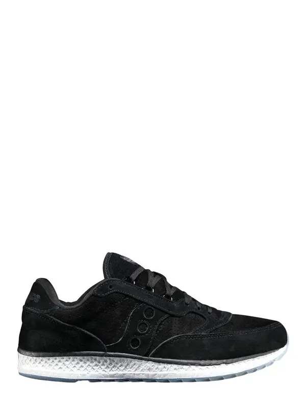 Saucony Freedom Runner Suede Sneakers - Black