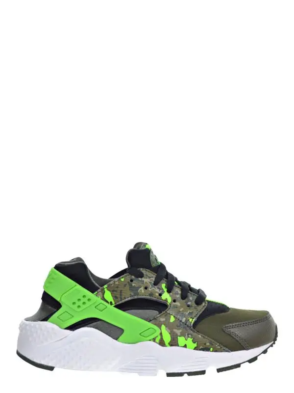 Nike Huarache Run Print Gs Sneakers - Black