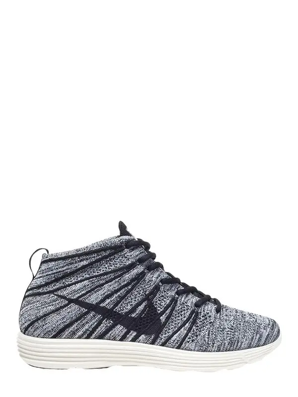 Nike Lunar Flyknit Chukka Sneakers - Black