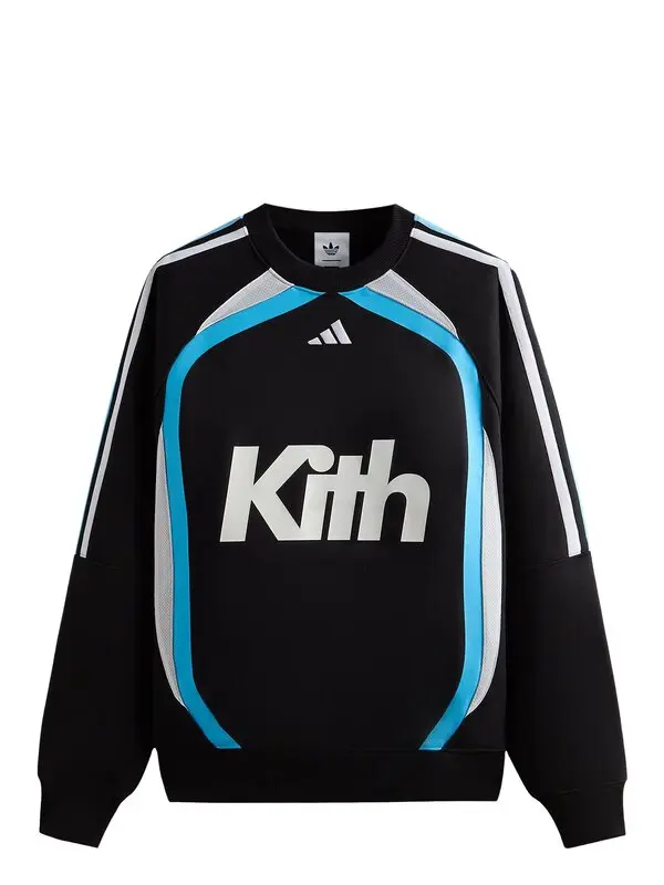 Kith For Adidas Football Crewneck - Black