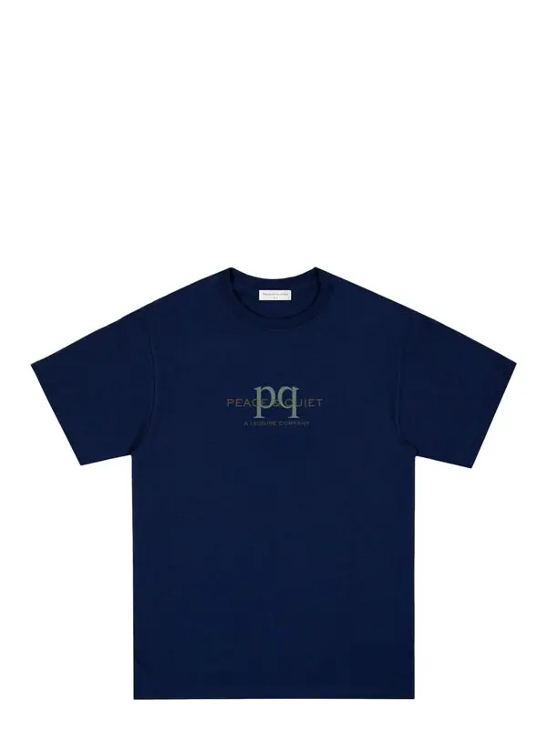 MUSEUM OF PEACE & QUIET Leisure Co. T-shirt - Blue