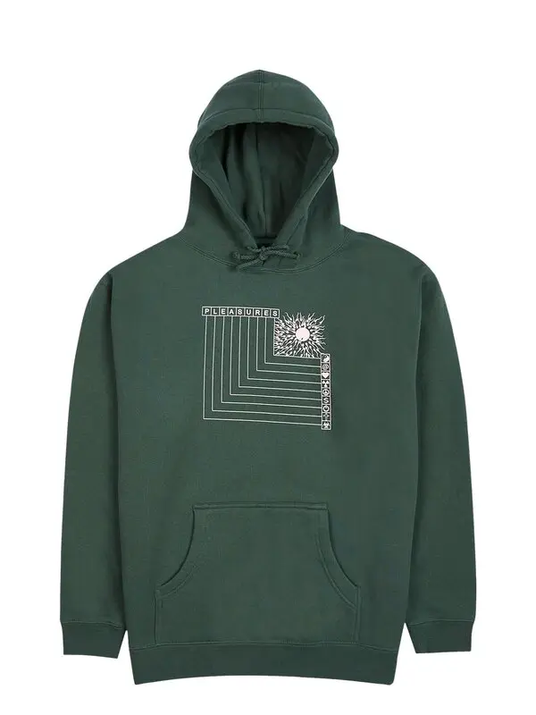 PLEASURES Fertile Hoody - Green