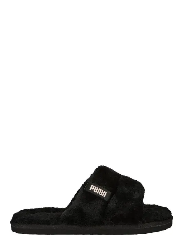 PUMA Fluff Remix Bx Slides - Black