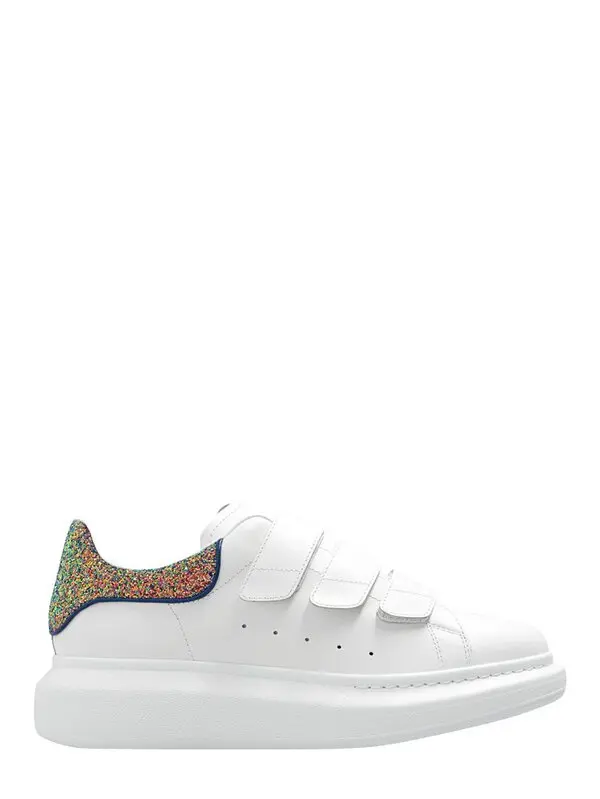 Alexander McQueen Oversized Triple Strap Sneakers - White