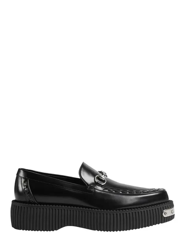 Gucci Horsebit Creeper Loafer - Black