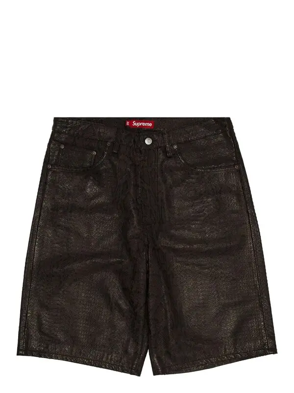 Supreme Baggy Leather Short - Multicolor