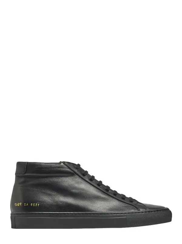 COMMON PROJECTS Original Achilles Mid Sneakers - Black