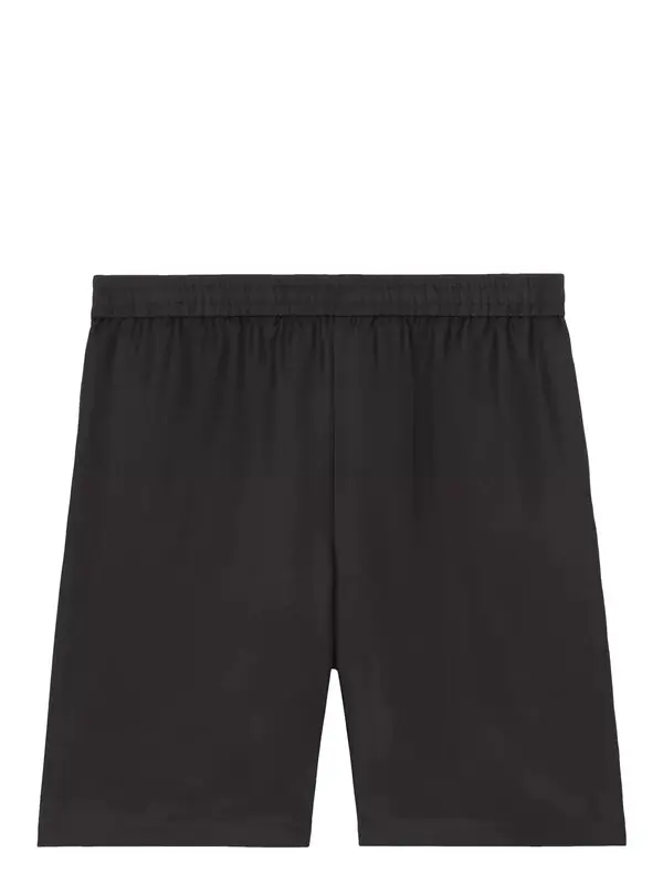 Supreme X Burberry Icon Stripe Silk Twill Shorts - Black