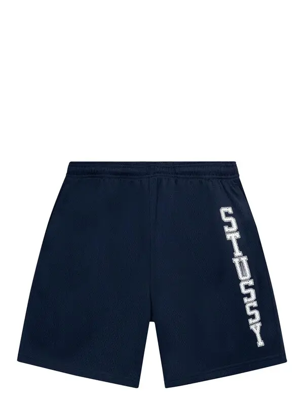 StÜssy Collegiate Mesh Short - Blue