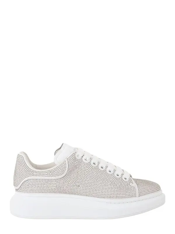 Alexander McQueen Oversized Studded Sneakers - White