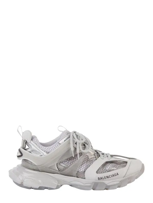 Balenciaga Track Sneaker With Clear Sole - Grey