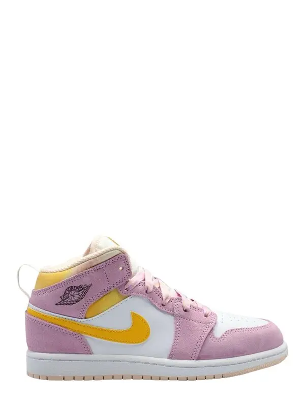 JORDAN 1 Mid Se Ps Sneakers - Pink