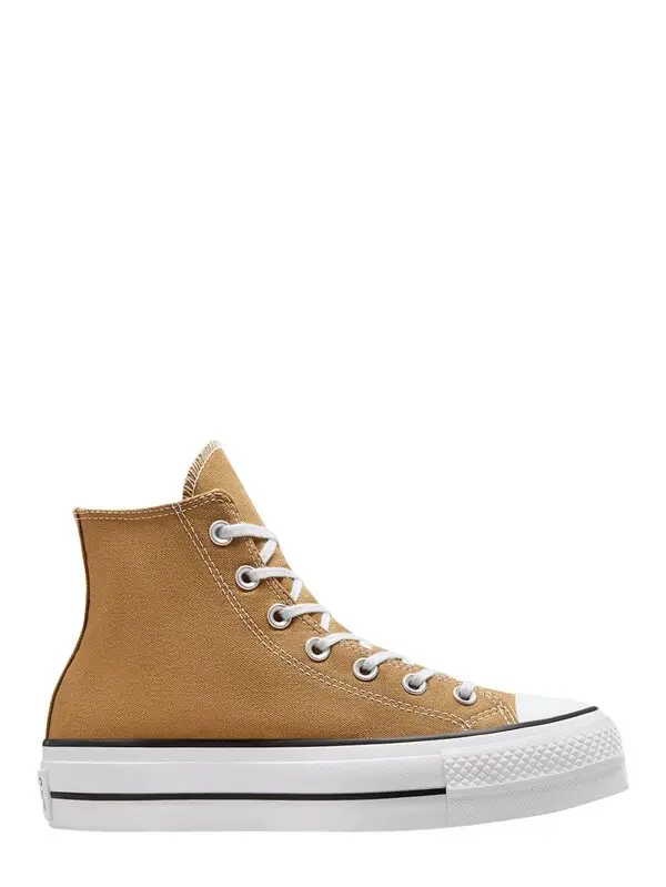 CONVERSE Chuck Taylor All Star Lift Platform High Top Sneakers - Tan