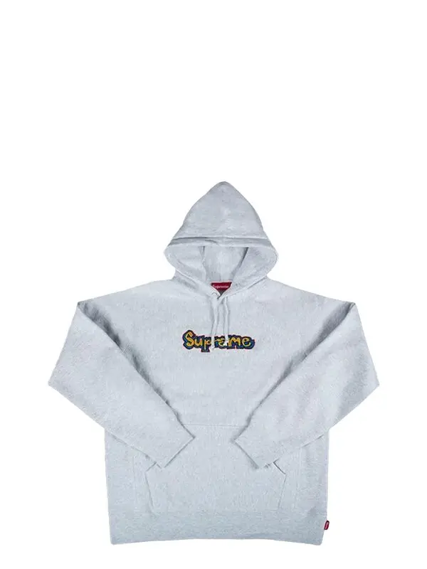 Supreme Gonz Logo Hooded Sweatshirt - Grey